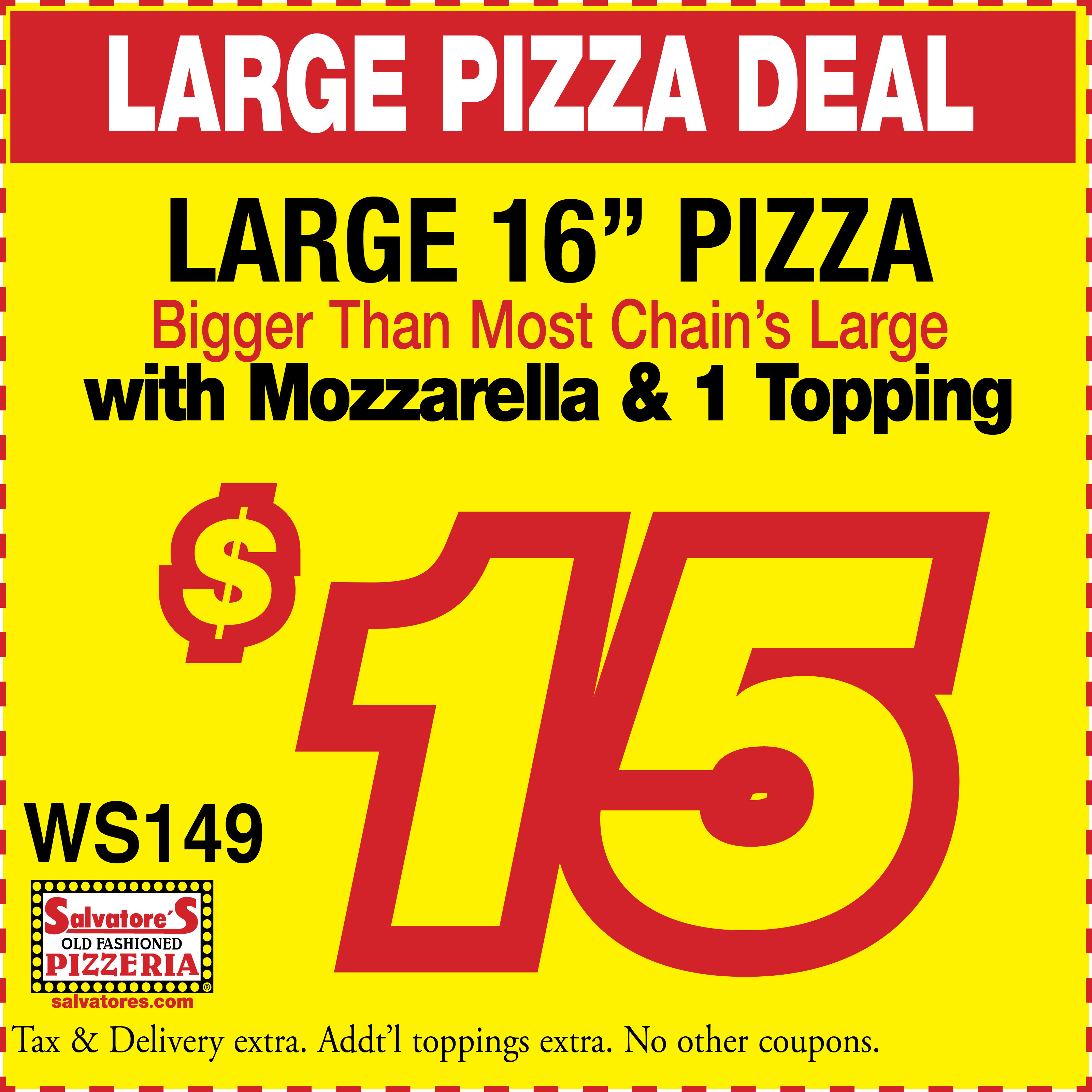 Printable Pizza Coupons